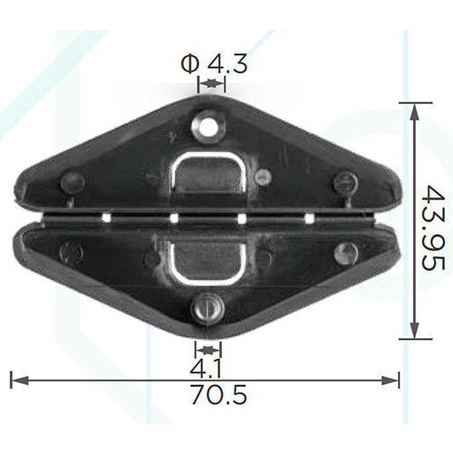Направляющая стекла, боковой фиксатор стекла (OEM: 20712176, 20487630, 12353912, 20340710) 773567