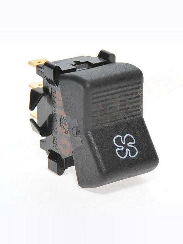 Клавиша вентилятора печки ВАЗ 2105, 2104, П14703.12, 2105-3709608