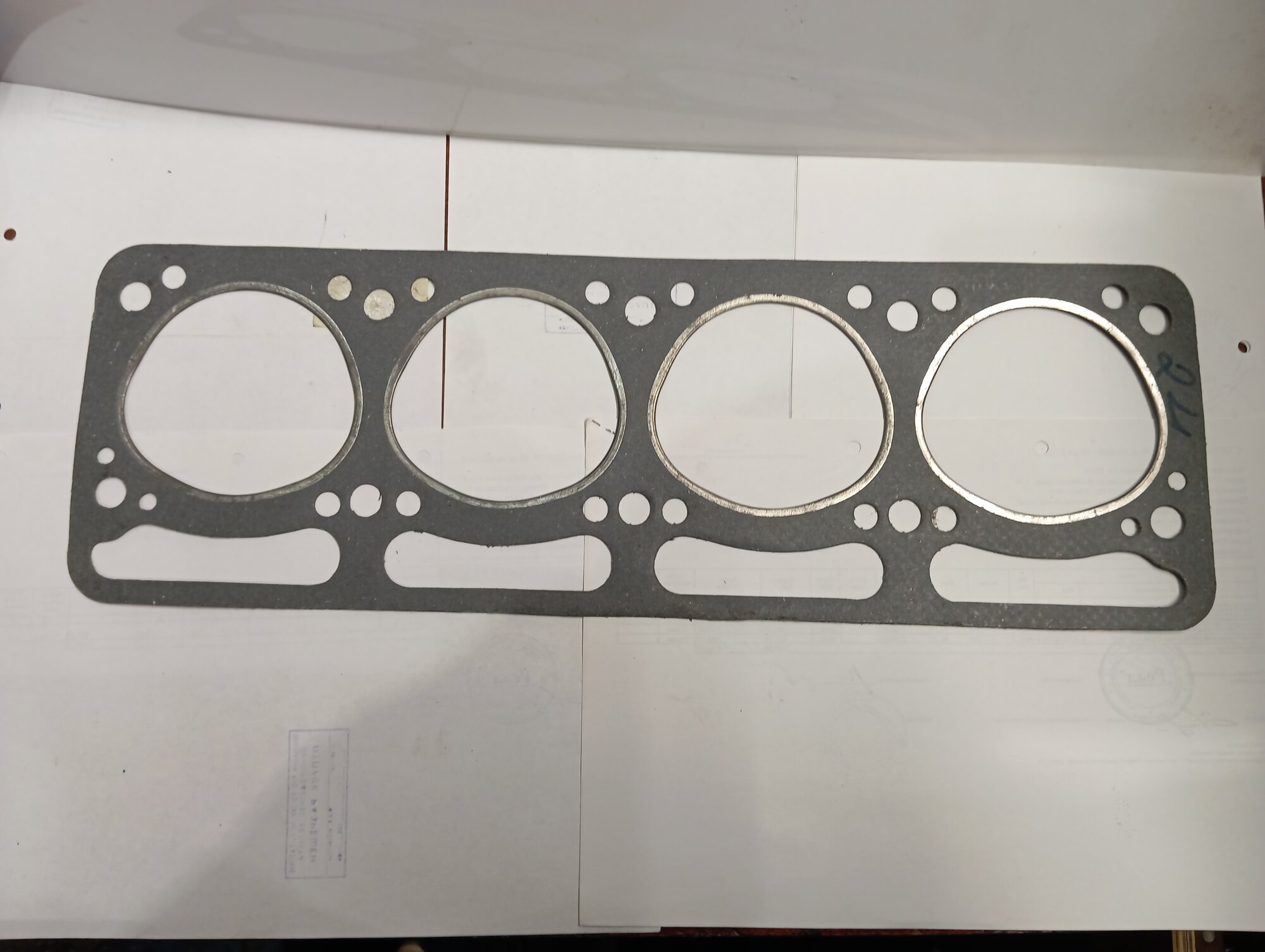 Газ. уаз. прокладка ГБЦ