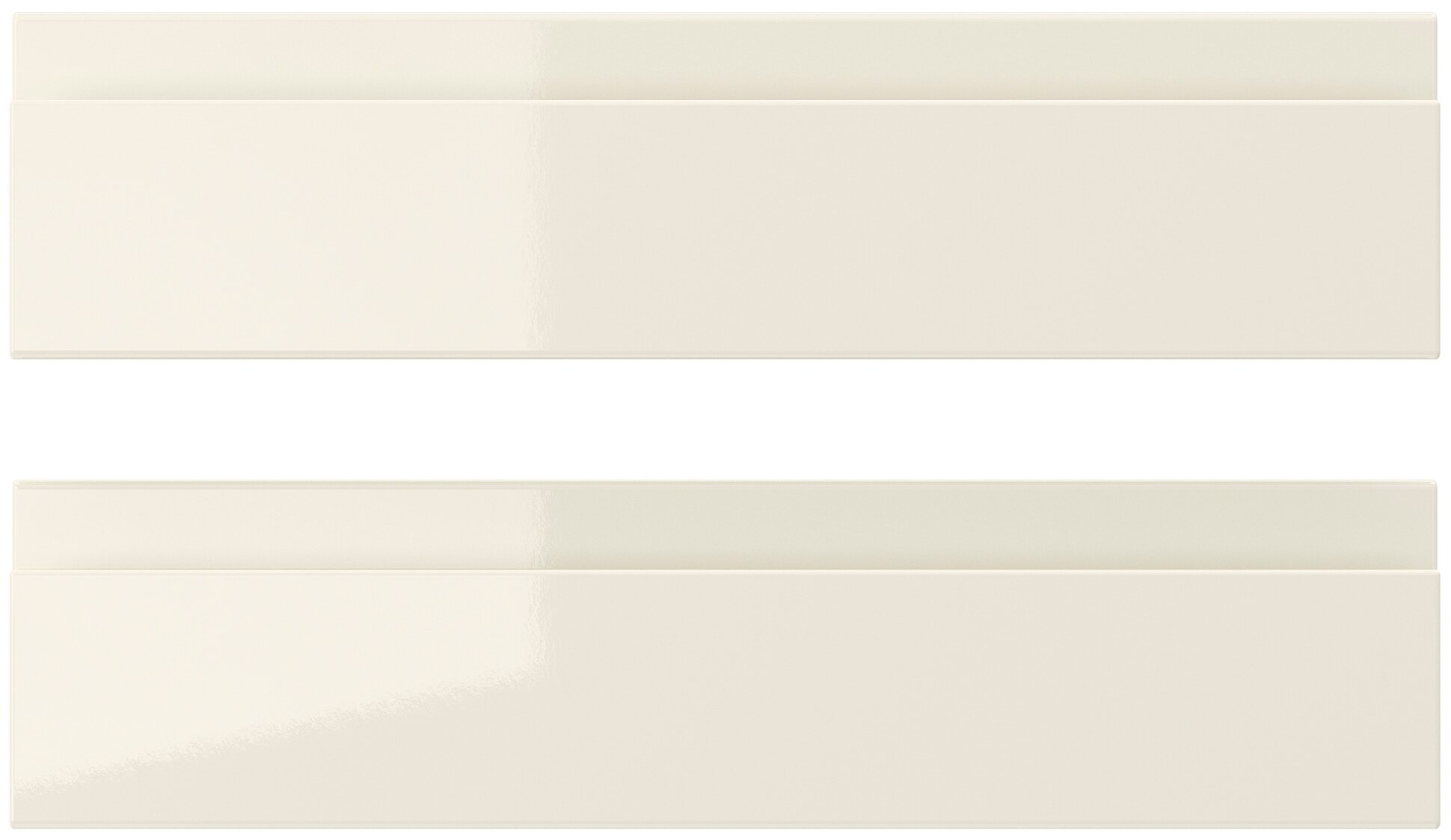 Фронтальная панель ящика 40х10 см икеа VOXTORP/воксторп, бежевый, 2 шт