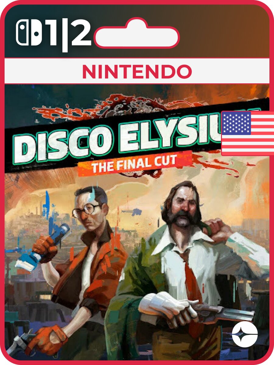 Disco Elysium - The Final Cut для Nintendo Switch 1/2 [Цифровая версия, США]