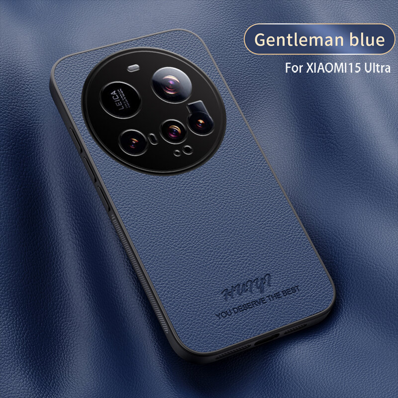 Чехол для Xiaomi 15 Ultra/Сяоми 15 Ультра/Ксиаоми 15 Ультра Высококачественная кожа антиударный чехол, кожа поверхность, искусственная кожа, защита камеры, ударопрочный, Xiaomi, Xiaomi 15 Ultra