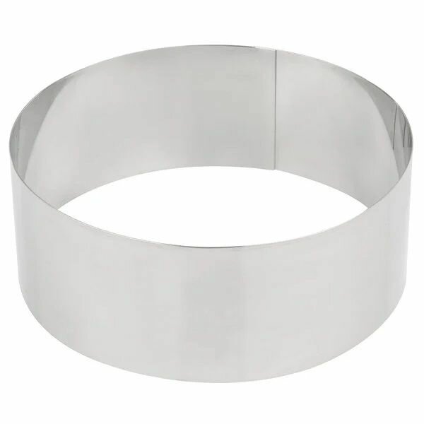 Форма-резак "Кольцо" , h-6,5см, d-16см, нержавеющая сталь 1мм