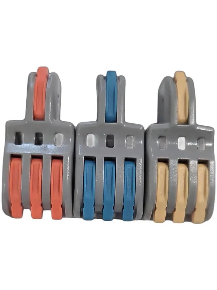 Клемма разжимная DEFA F-TYPE, медь, латунь, алюминий, термопласт