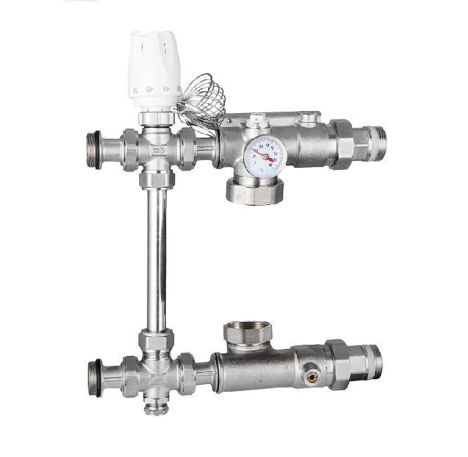 Насосно-смесительный узел с нижним подводом QS-6403 ZEGOR