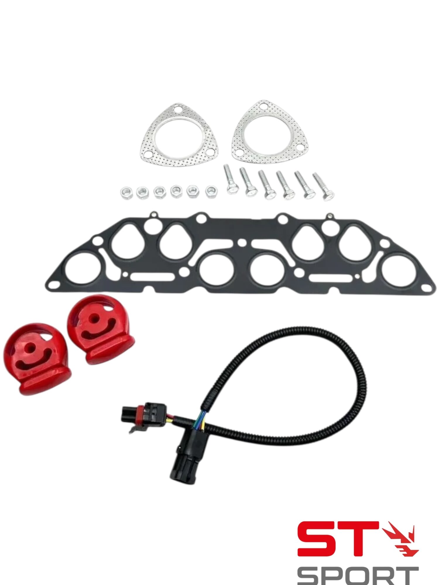 Установочный комплект выхлопной системы "ST-Sport" для А/М Нива 21213, Chevrolet Niva 2123.(Инжектор)