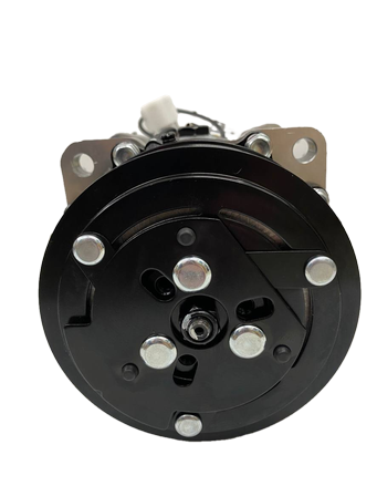 Компрессор кондиционера Dyne 7H15 PV8 12V (выходы вертикальные)