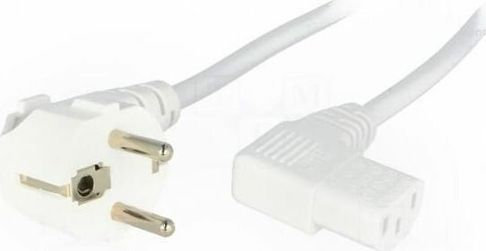 Кабель LIAN DUNG SN312-3/10/2.5W угловая вилка CEE 7/7 E/F IEC C13 "мама" 90 град. 2,5м 1шт