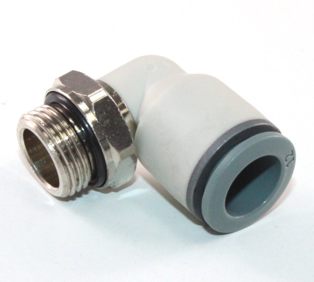 R7522 12-3/8, Угловой поворотный фитинг, Camozzi