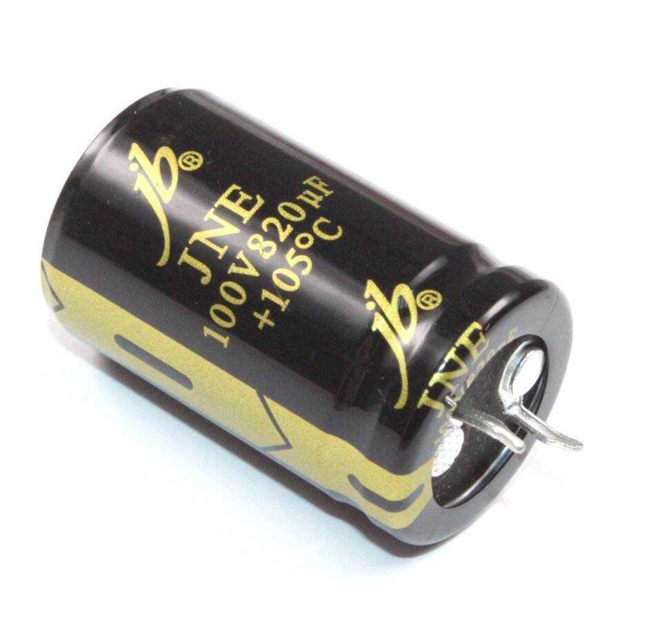 ECAP 820 мкФ / 100 В 22*35, Конденсатор электролитический, JB Capacitors