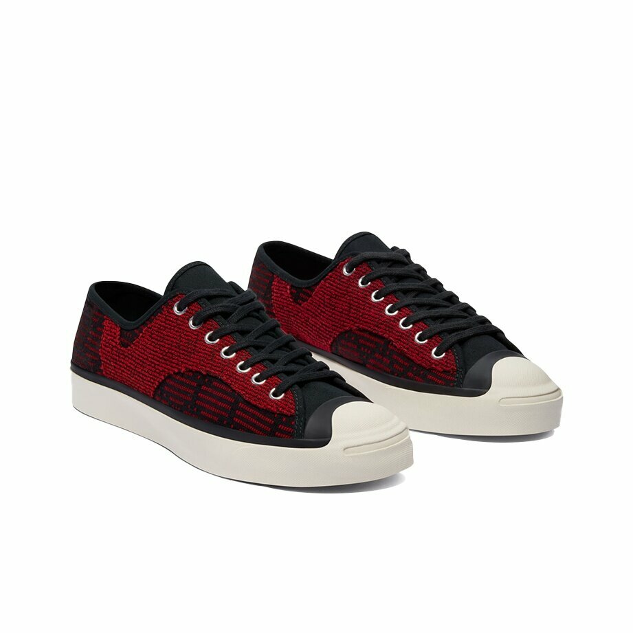 Кроссовки Converse Jack Purcell, размер EU 42.5 стопа (27CM), красный — фото 1