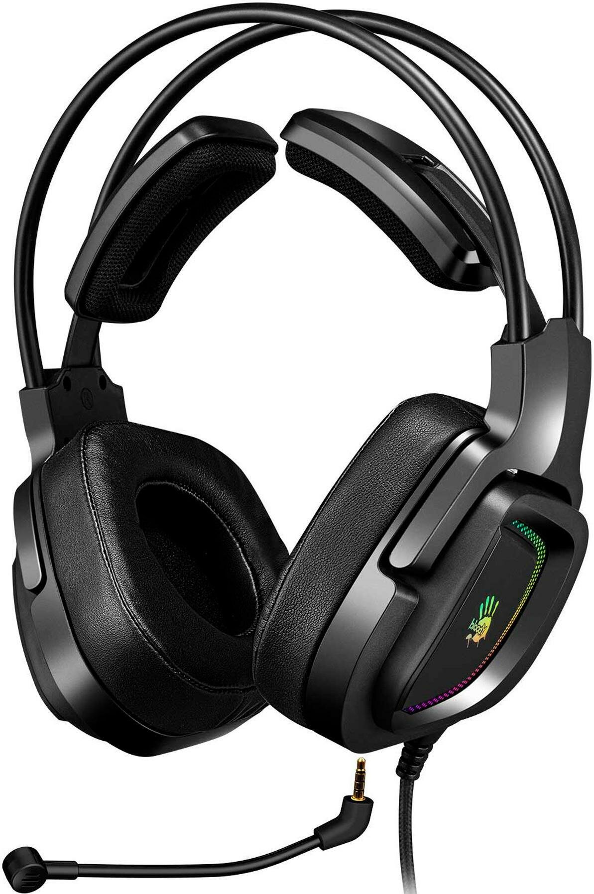 Наушники с микрофоном A4Tech Bloody G575P черный 2м мониторные оголовье (G575P)
