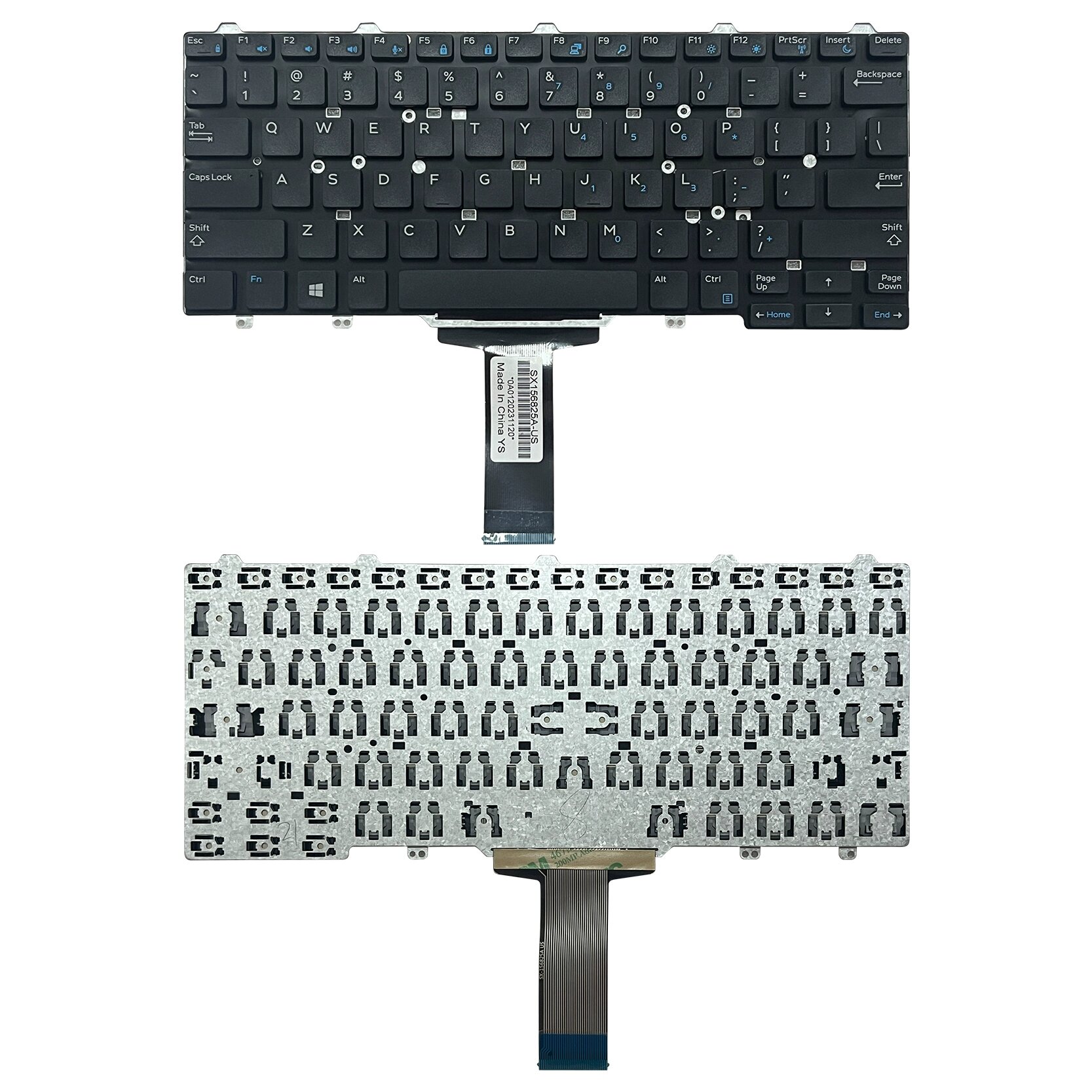 Подходит для клавиатуры Dell Latitude 5450 E5490 5488 7480 7490 5491 5495 P72G Новая оригинальная клавиатура (без