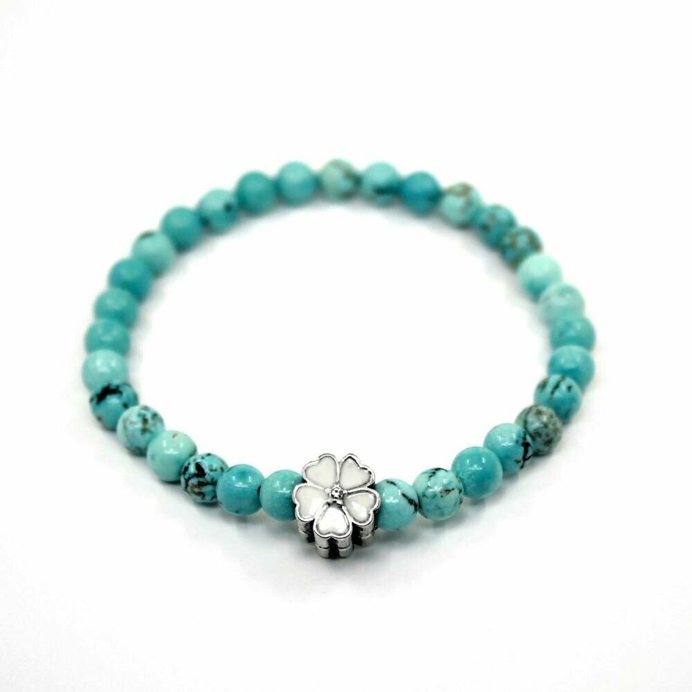 Браслет-нить, бирюза