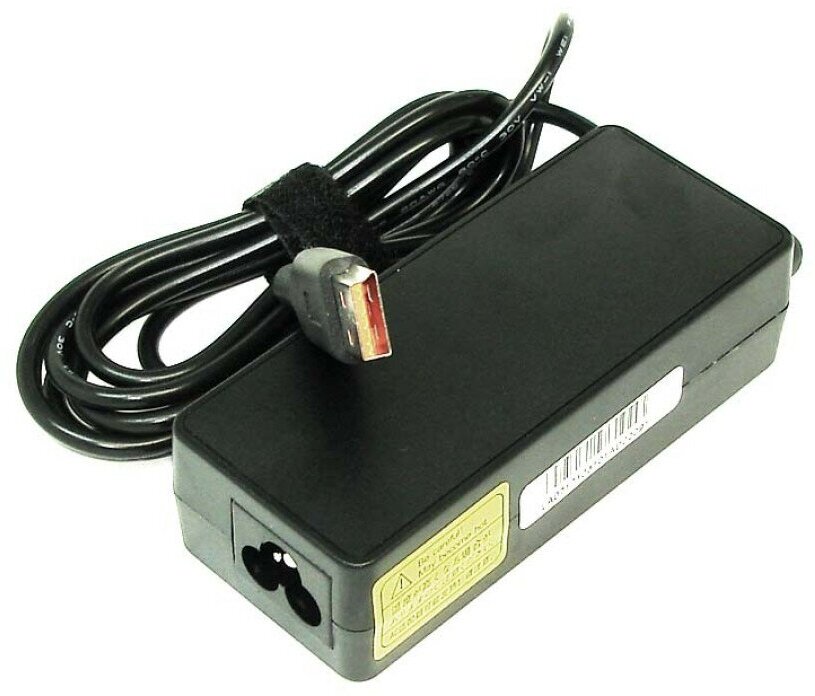 Зарядка для ноутбука Lenovo 20V 3.25A 65W USB(Slim Tip) (5A10G68672), OEM