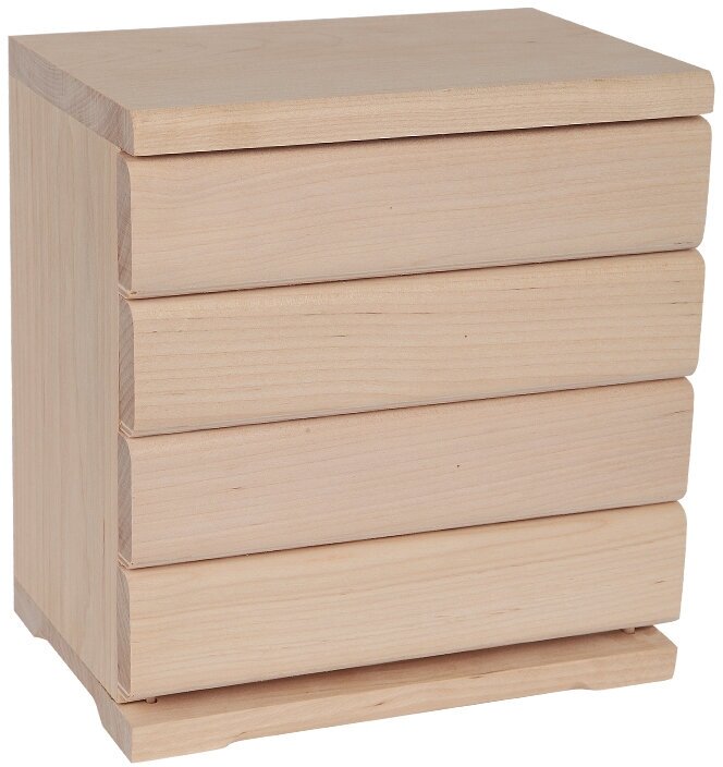 Шкатулка комод 20*21*14 без ручек на 4 ячейки