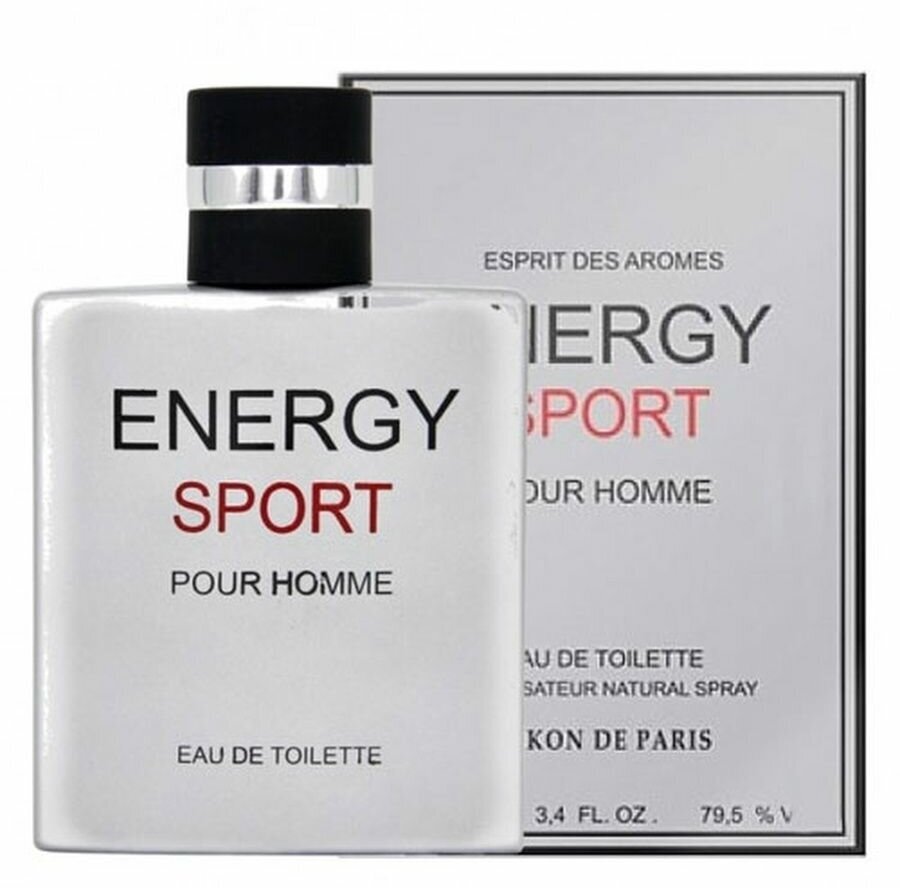 Новая Заря Энерджи Спорт туалетная вода 100 ml