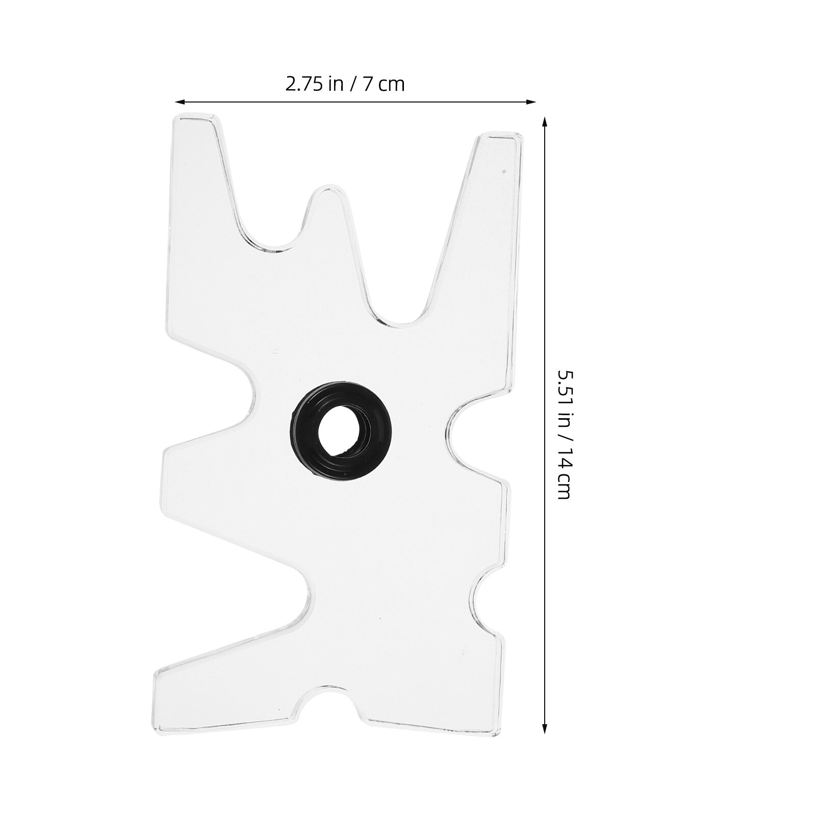 Металлическая Опора Для Кю Длиной 14.00X7.80X0.50Cm С Отсоединяемой Головкой И Противоскользящим Покрытием Для Бильярда