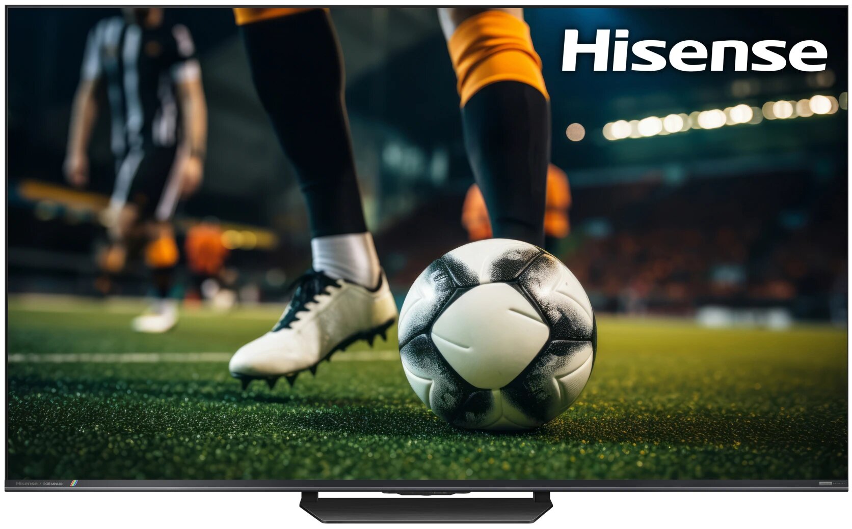 Телевизор Hisense 65UR8S, 65", QLED, 4K Ultra HD, смарт ТВ, черный