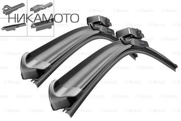 BOSCH 3397007467 щетки к-кт\ 650/26'+475/19' Ford Focus C-Max 03>/Mondeo IV, Volvo S80/XC60 07>