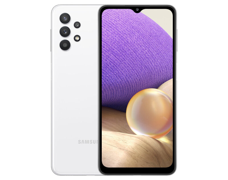 Смартфон Samsung Galaxy A32 4/64 ГБ, белый — купить в интернет-магазине ...