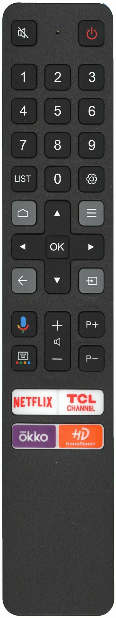Пульт для TCL RC901V FMRD для телевизора Smart TV с голосовым упарвлением