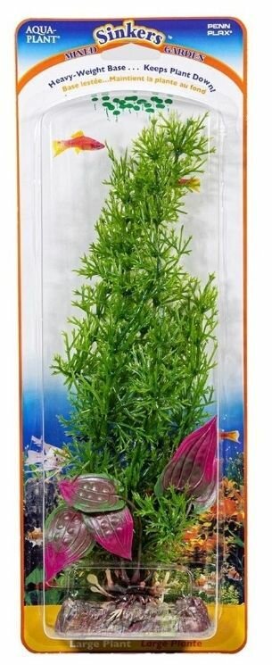 Penn-Plax Растение-композиция для аквариума Stonewort-Malay Crip, 20 см