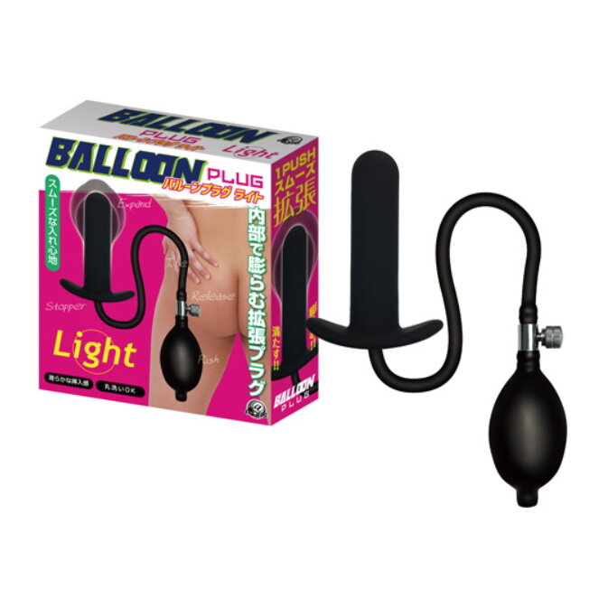 Надувная пробка с грушей Balloon Plug Light