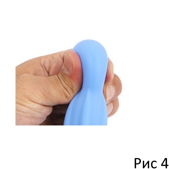 Анальный стимулятор на присоске Colorful Pit Sutoppi Blue