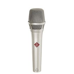 Neumann kms 104 кардиоидный вокальный микрофон с 4-х уровневым встроенным поп-фильтром, никелевый