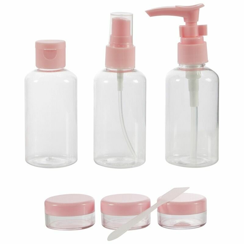 Набор дорожных флаконов, косметичка