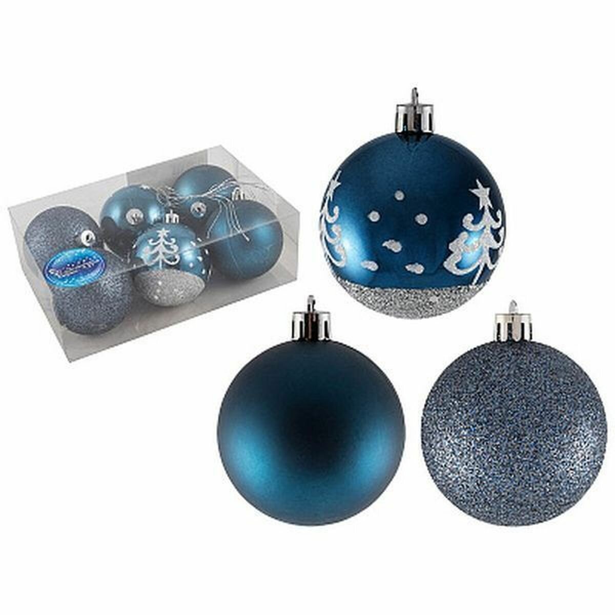 Набор шаров "Праздничный вечер" 6 шт