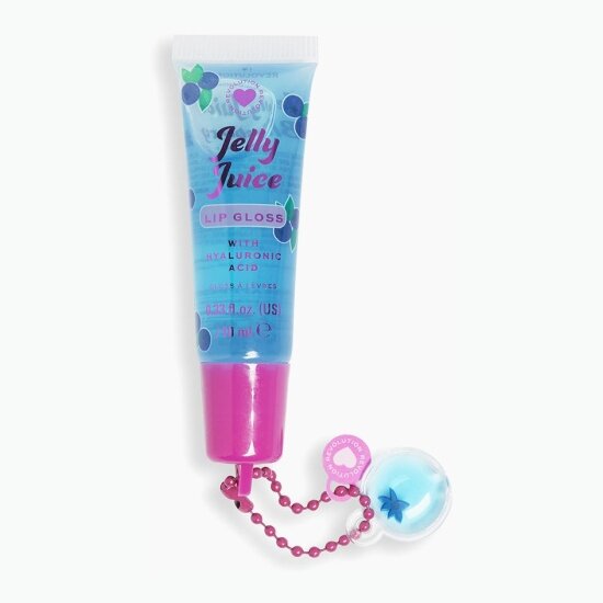 Блеск для губ I Heart Revolution Jelly Juice Lip Tubes Blueberry