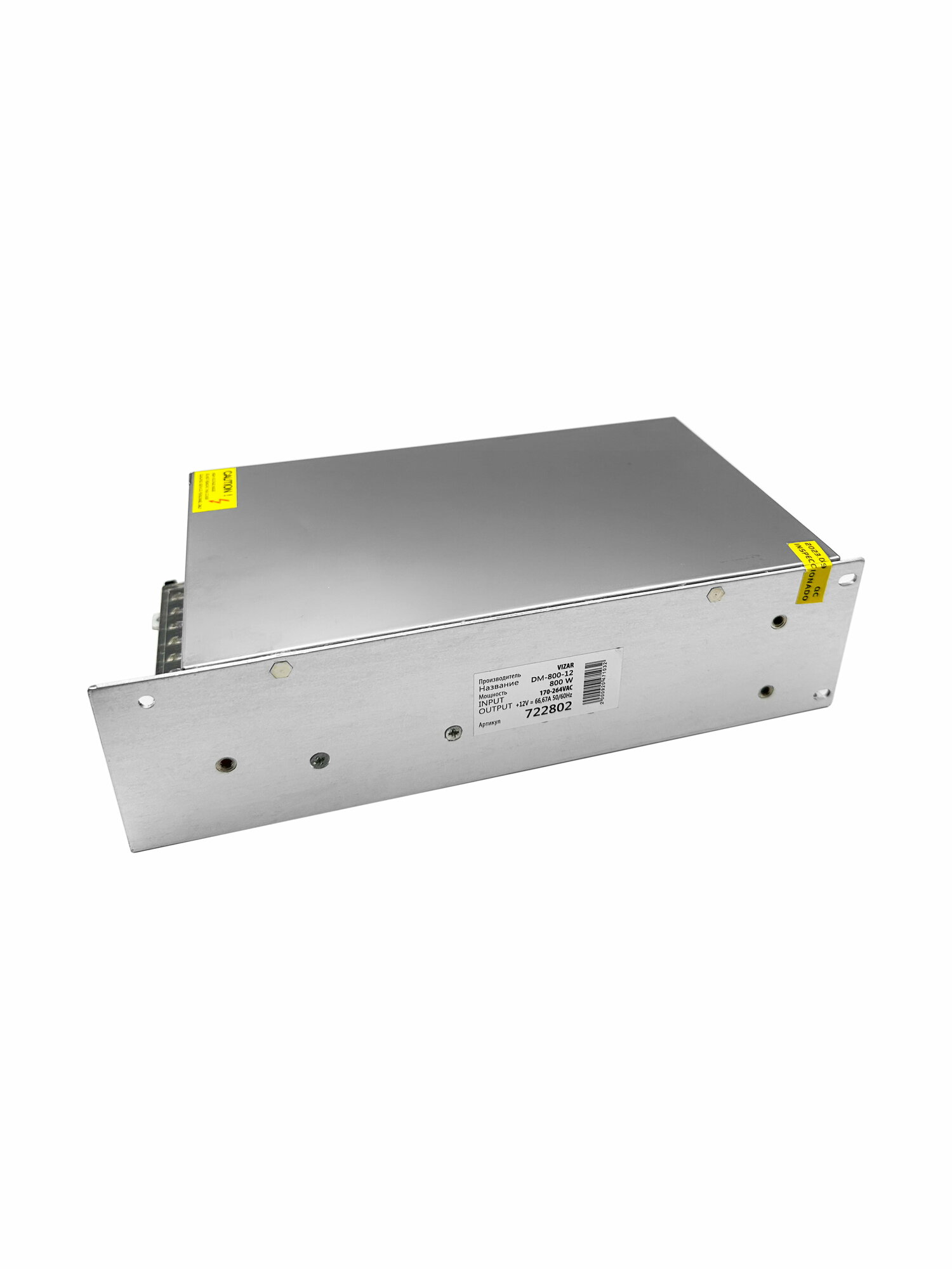 Источник напряжения ShopLEDs Блок питания DM-800-12 (12V,800W, 66.67A, IP20)