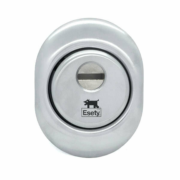 Врезная броненакладка Mul-t-lock Defender Plus A615-10 - Матовый хром