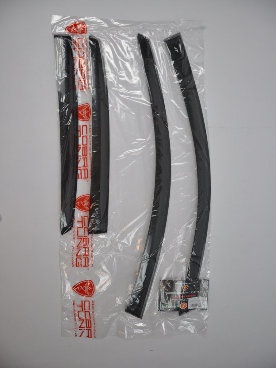 Дефлектора на окна Subaru Forester II 2002-2008 (4 части) Серия "Стандарт"