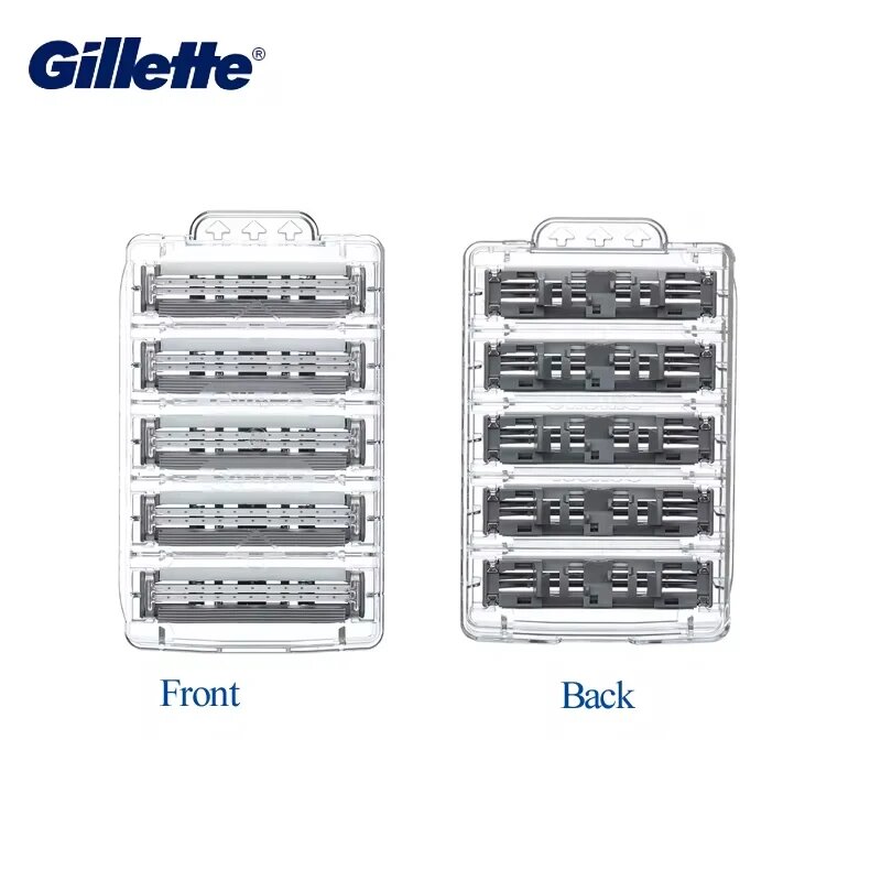 Лезвия Gillette Sensor Excel 5/10 шт 10pcs — фото 1