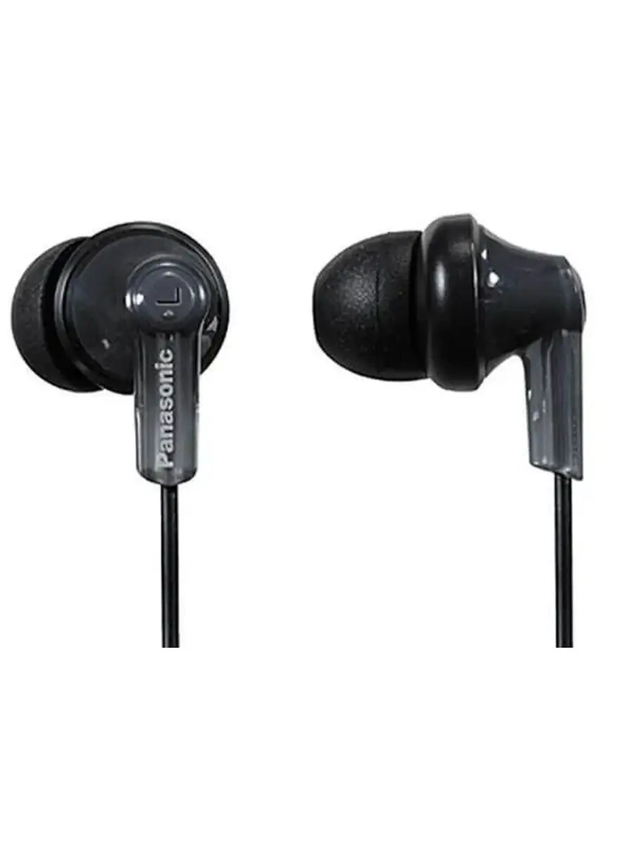 Проводные наушники-вкладыши Panasonic RP-HJE118GU с лёгкой посадкой и натуральным звучанием
