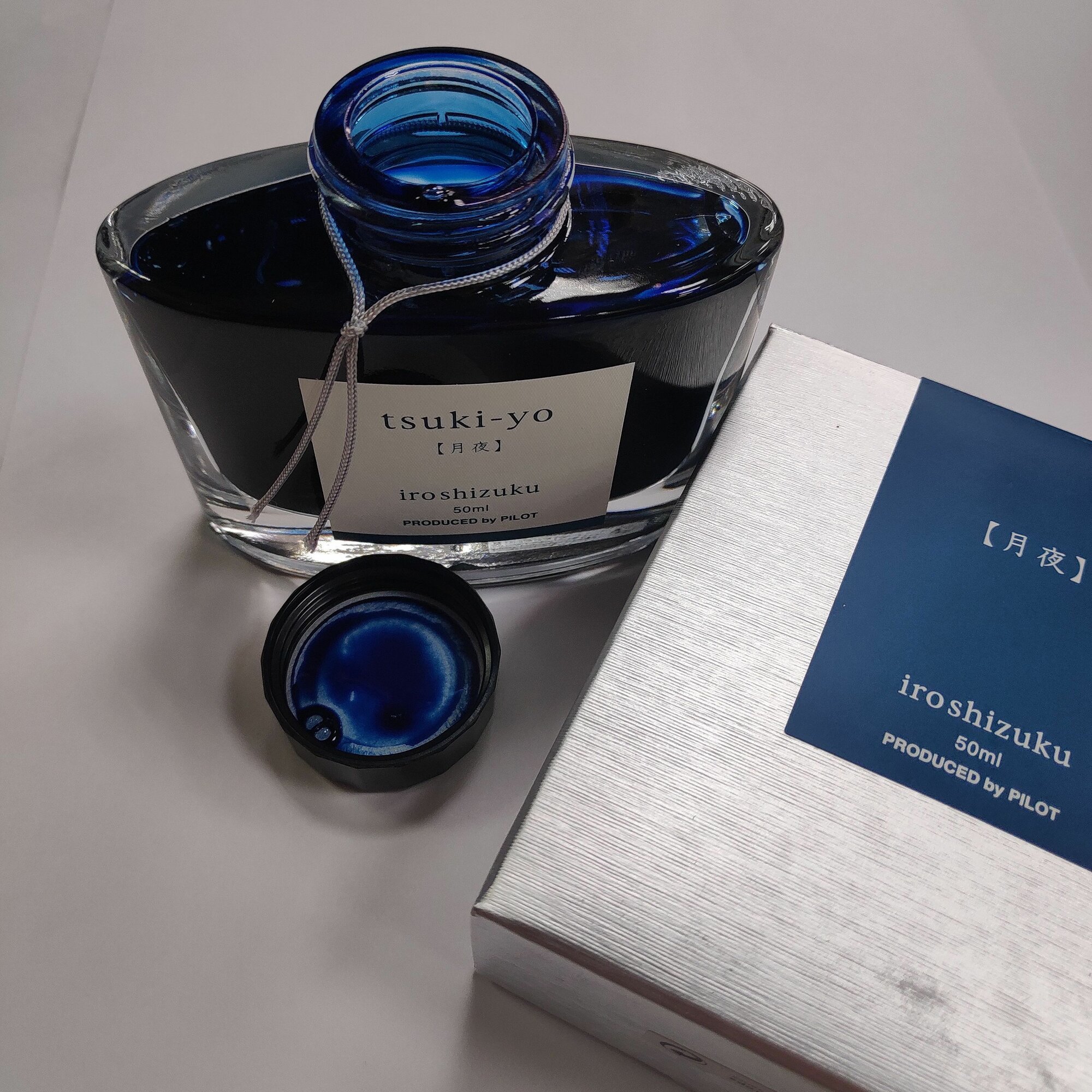 Чернила для перьевой ручки бутилированные "Iroshizuku" PILOT "TSUKI-YO" 50 ML.