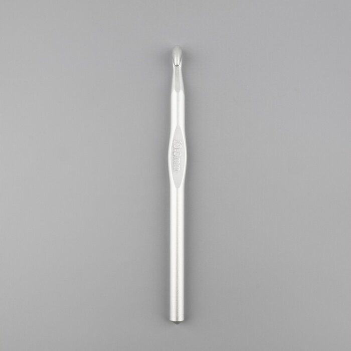 Крючок для вязания , с тефлоновым покрытием , d - 10 мм , 15 см