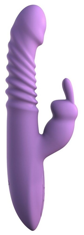 Вибратор-кролик "Трусти" PipeDream FFH Her Thrusting Silicone Rab