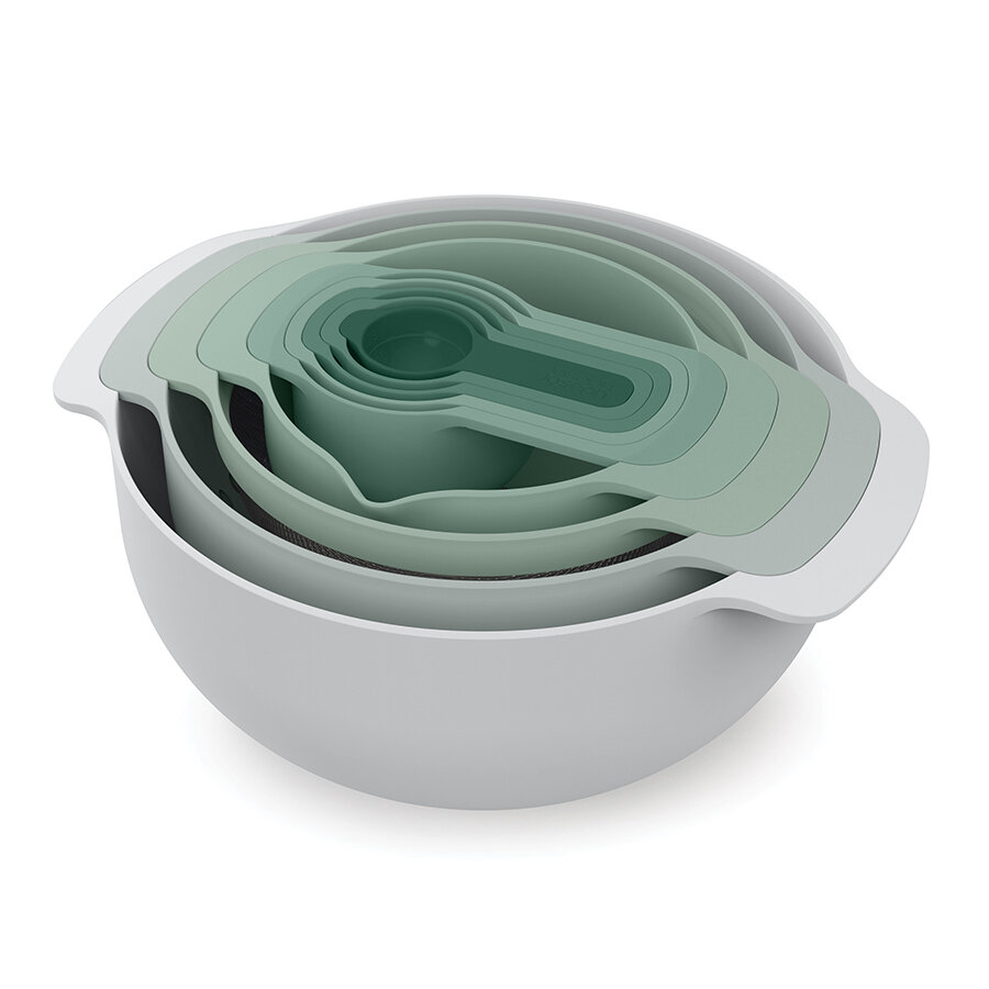 Набор мисок Joseph Joseph Nest Plus 9 шт, sage