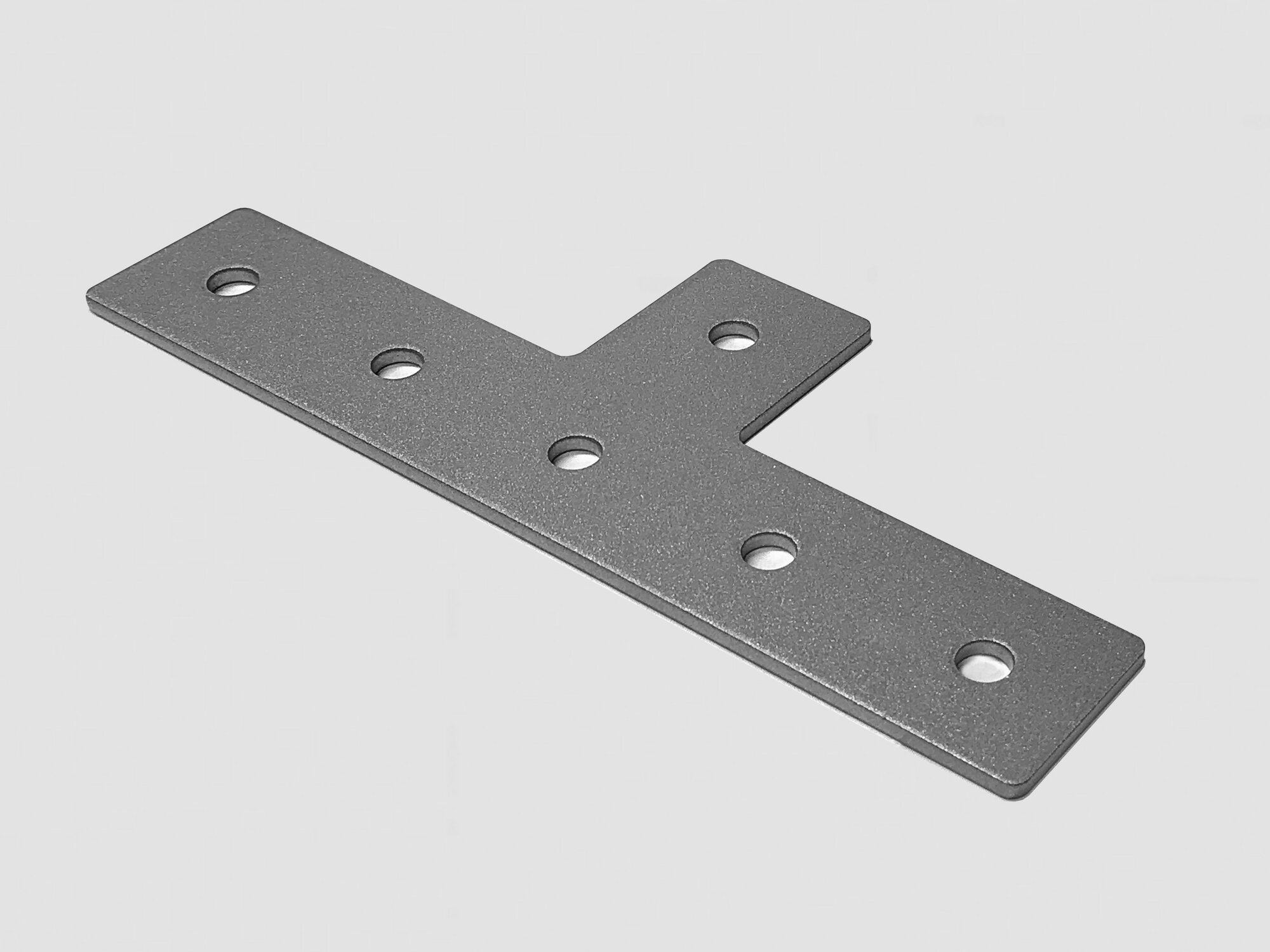 Т-соединитель 80х200В, паз 10, C57 / 1 шт / соберизавод / пластина крепежная