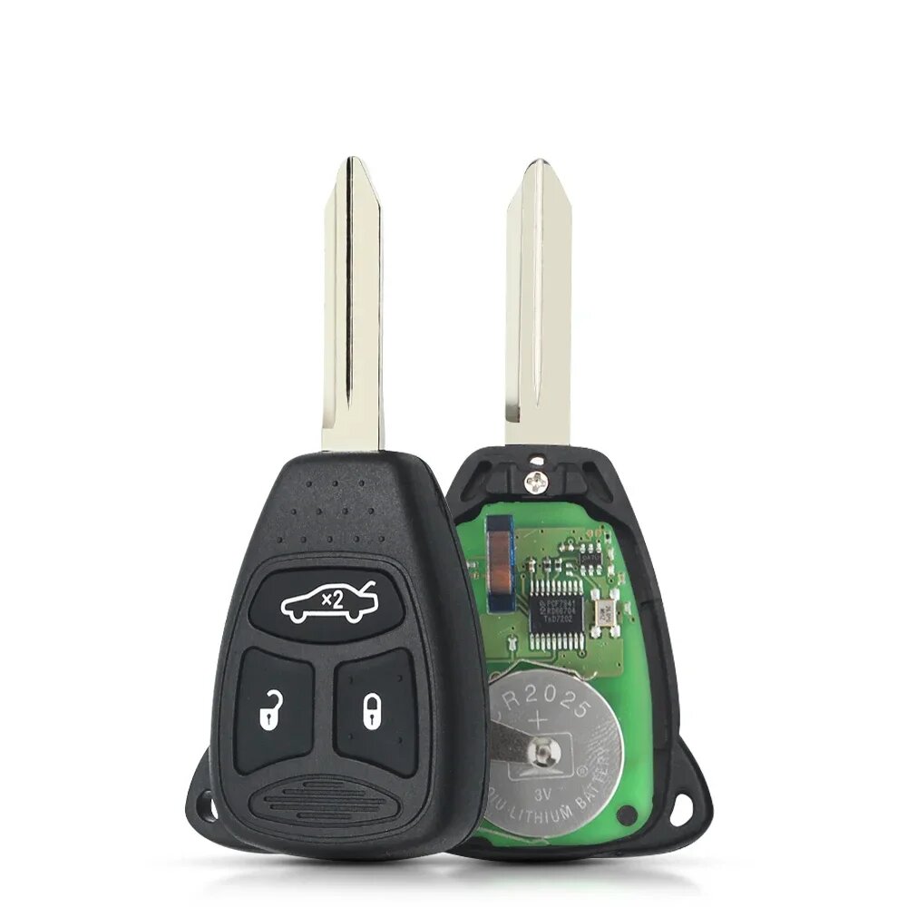 KEYYOU дистанционный Автомобильный ключ 315 МГц KOBDT04A для Dodge Caliber Dakota Durango Magnum Nitro Ram 1500 2500 3500 Fob 2 + 1 3 кнопки