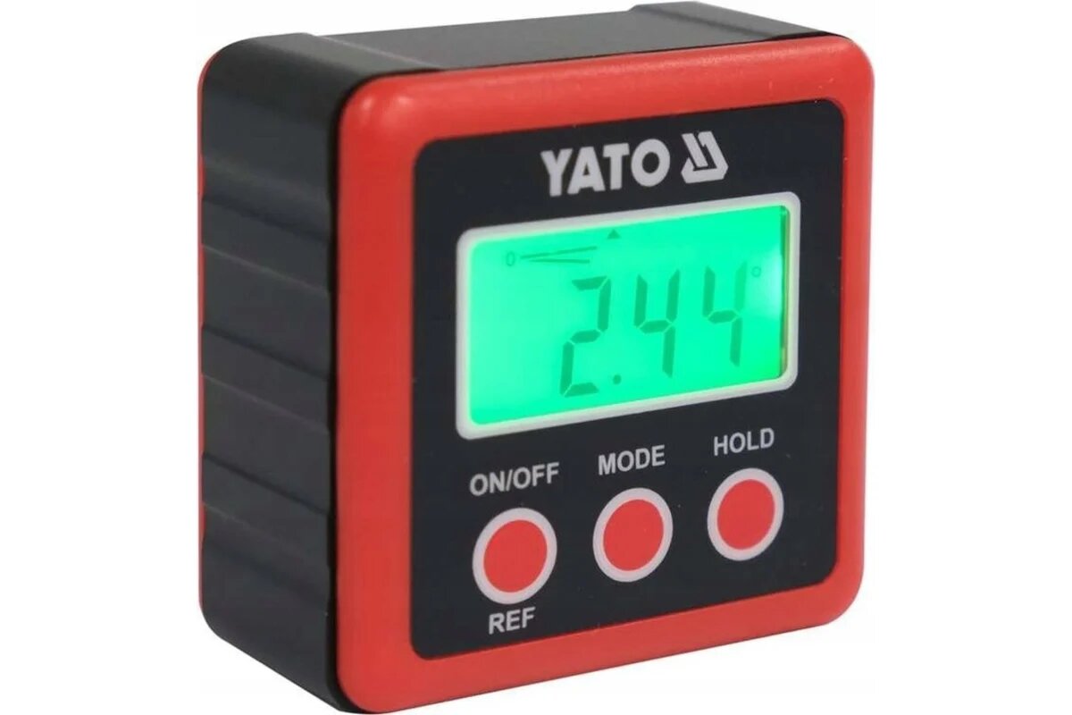 YATO Угломер электронный магнитный YT-71000 с цифровым дисплеем и точностью угла