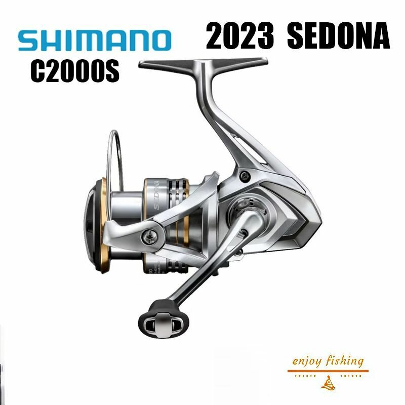 SHIMANO SEDONA 2023 C2000S катушка с плавным фрикционом и равномерной намоткой лески
