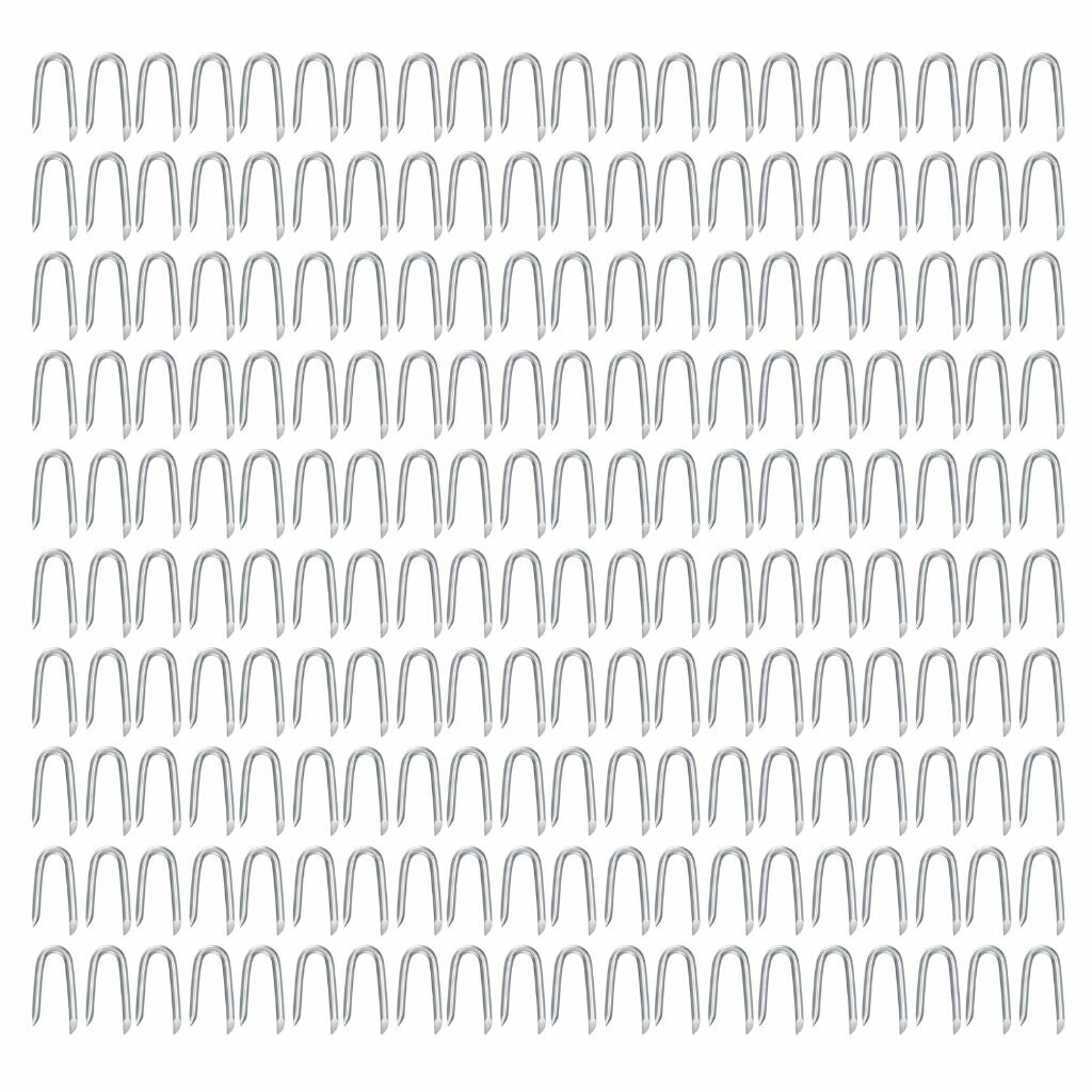 Скобы для сетки рабицы