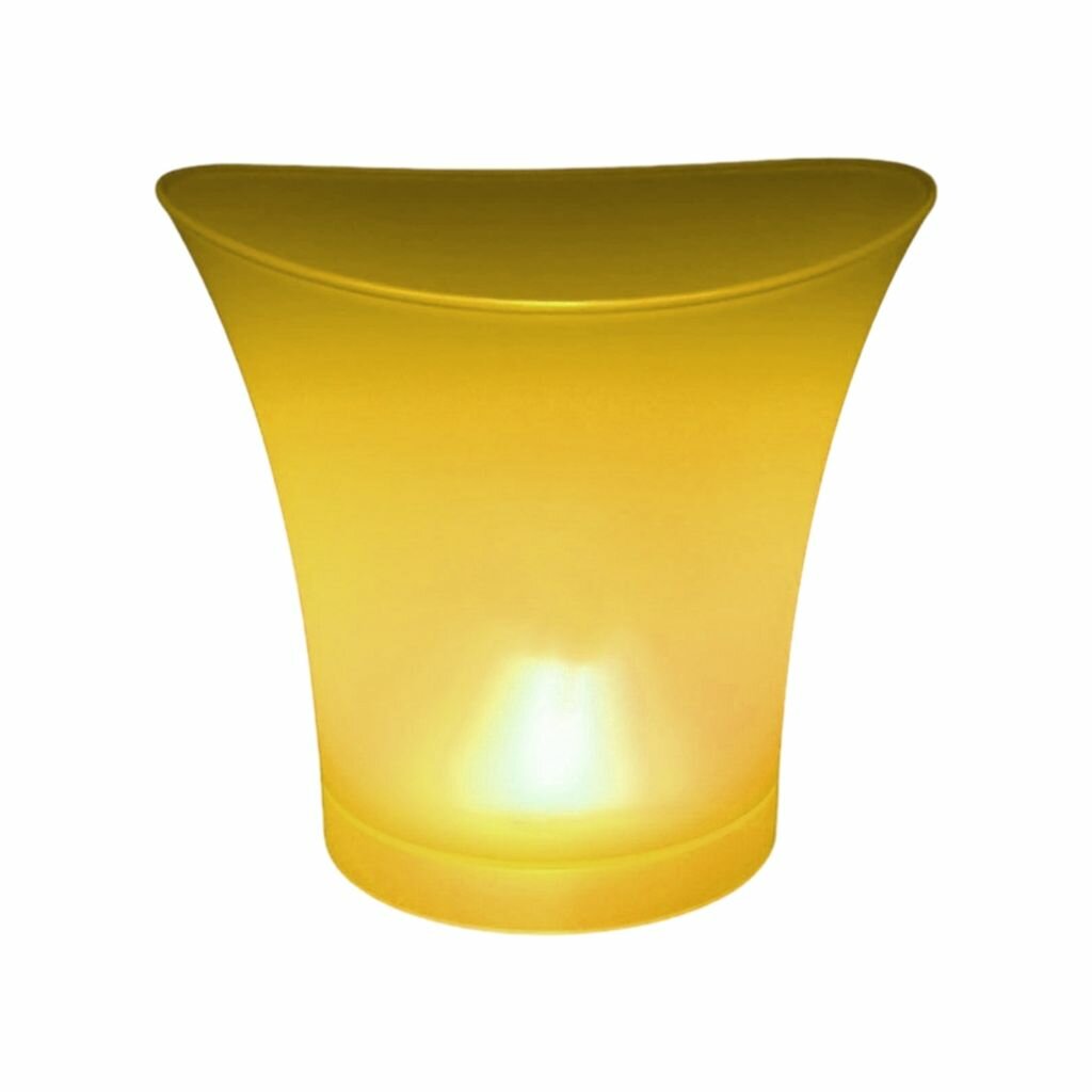Светящийся ледяной ведро LED для напитков