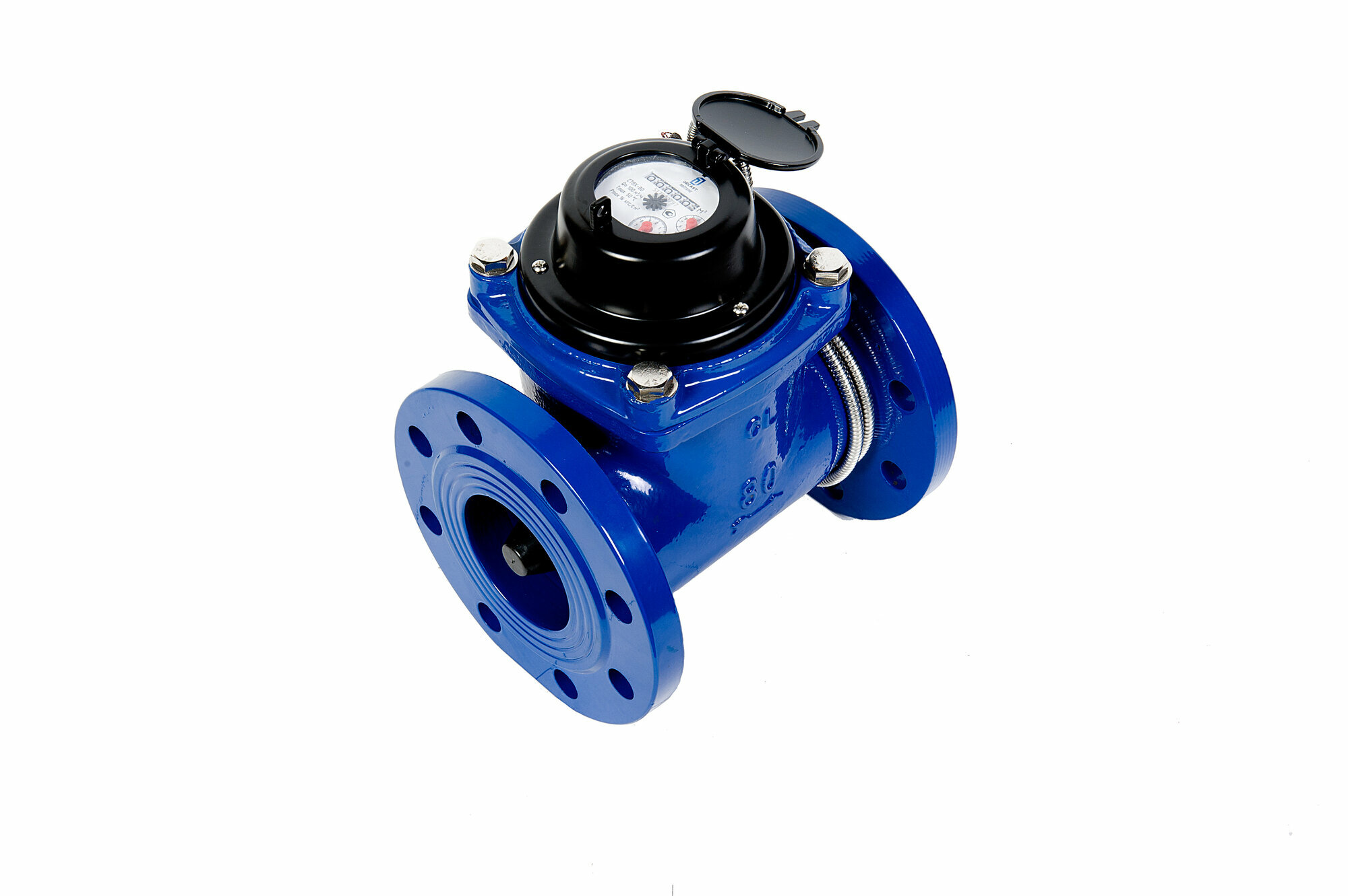 Счетчик воды турбинный СТВХ-80 с импульсным выходом(ДГ) Декаст М 78-80-03