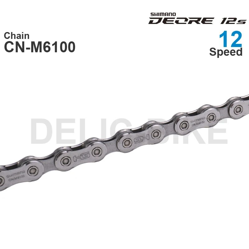 Цепь Shimano Deore M6100 12-скоростная 124L NO BOX
